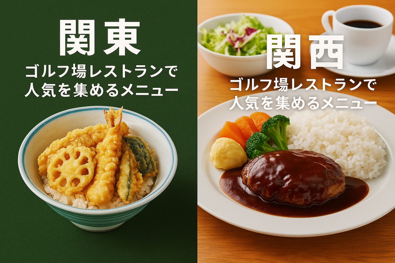 【完全保存版】関東・関西ゴルフ場クラブハウスの人気メニューを徹底比較！ | D-Star Analytics