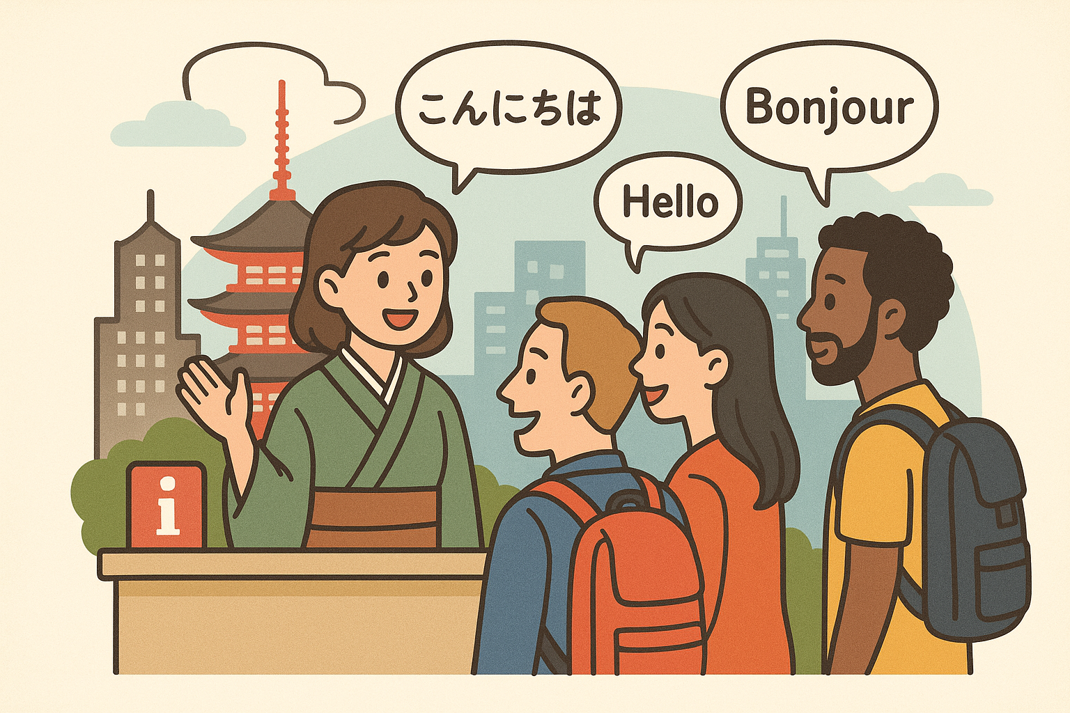 【最新版】日本の観光業における多言語接客導入と好感度への影響 | D-Star Analytics