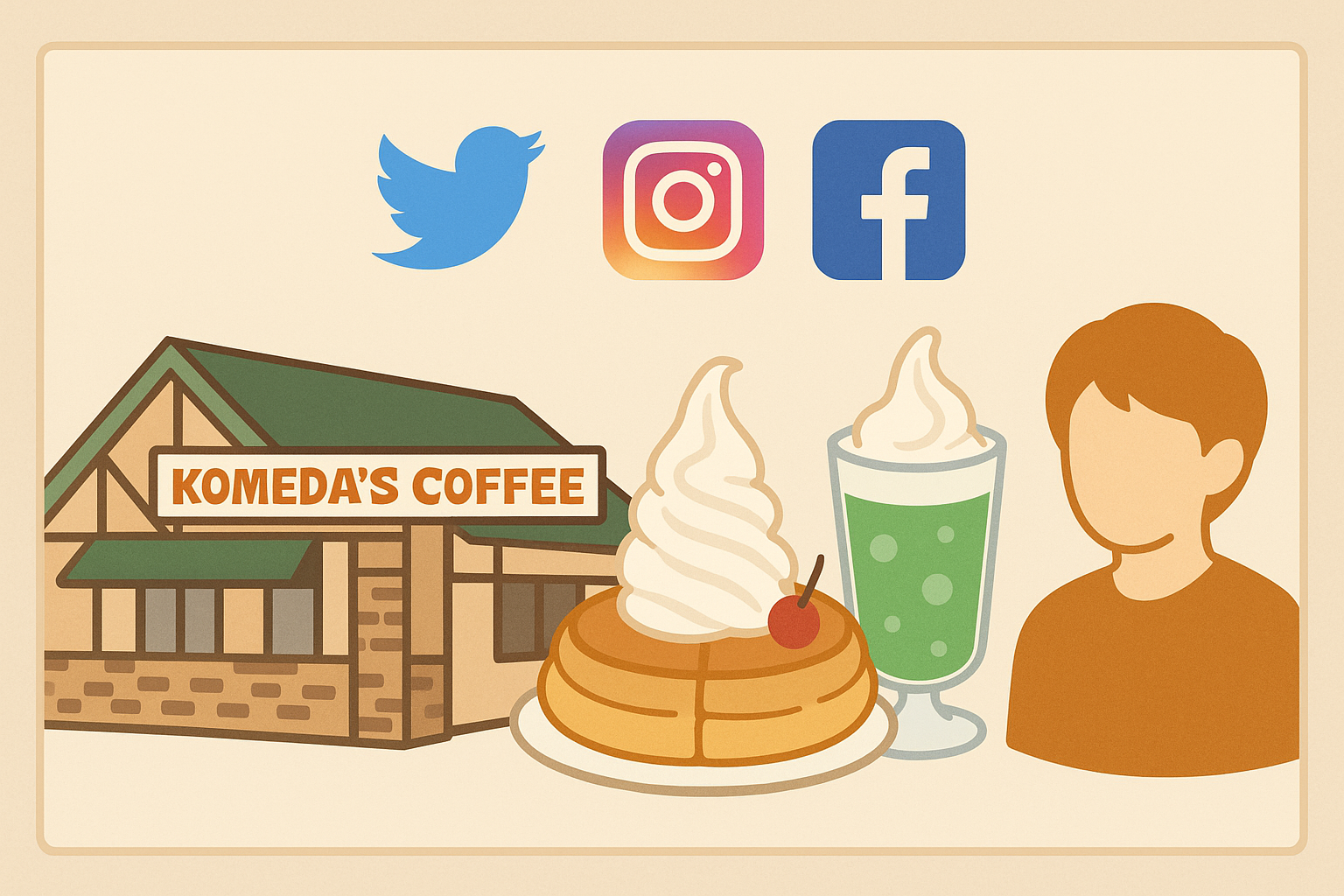 【保存版】コメダ珈琲のブランド戦略を徹底分析｜ファンを生むユニークメニューとSNS活用術とは？ - D-Star Analytics